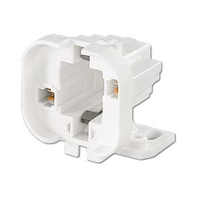 Lysrörshållare G24 D3, TC-D/T, 26W