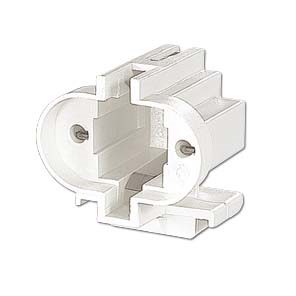 Lamphållare G23, snap in foot, single push terminals